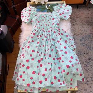 Disney | Dresses | Disney Pixar Lotso Strawberries Dress For Woman Toy ...